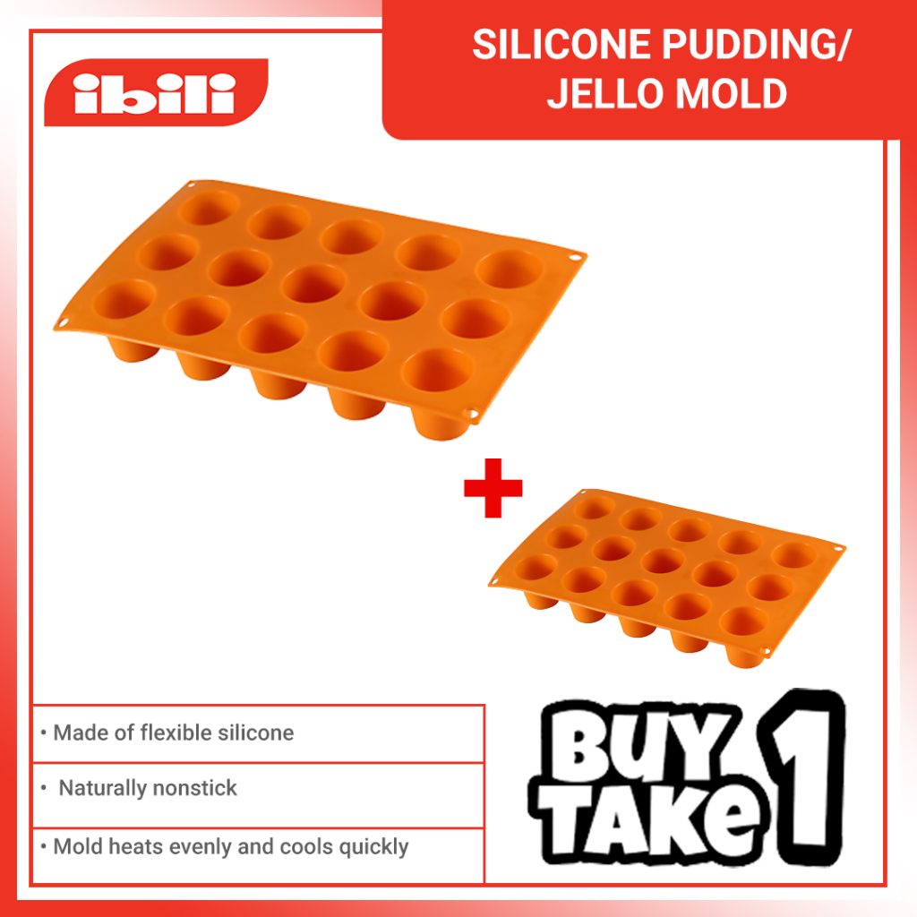 BUY 1 TAKE 1 Ibili Silicone Pudding/Jello Mold - World Class Concepts ...