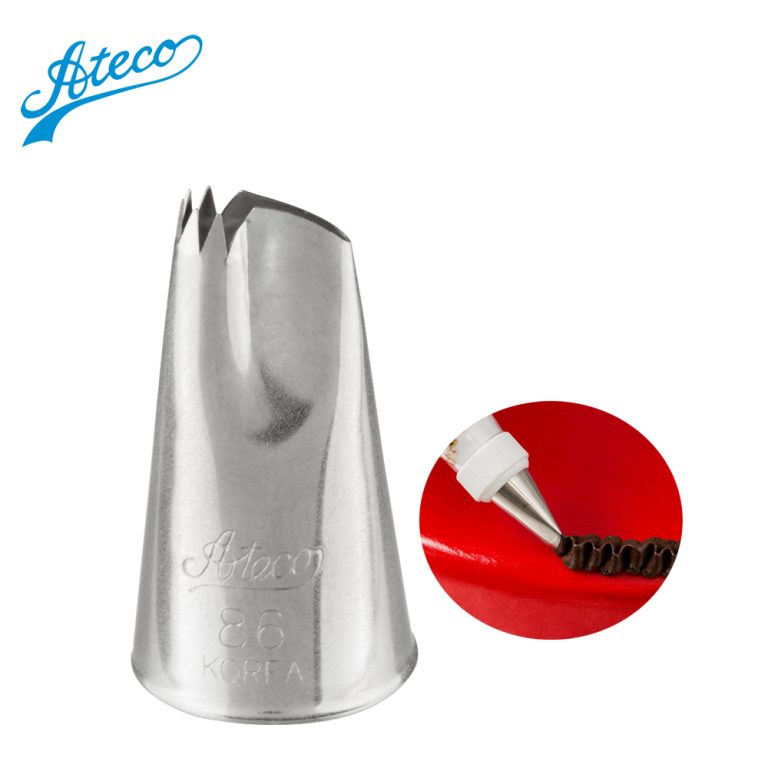 Ateco 86 Ruffle Piping Tip - World Class Concepts Corp. (WCCC)