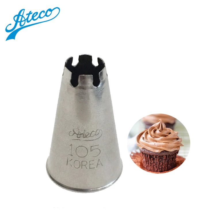 Ateco 105 Drop Flower Piping Tip - World Class Concepts Corp. (WCCC)