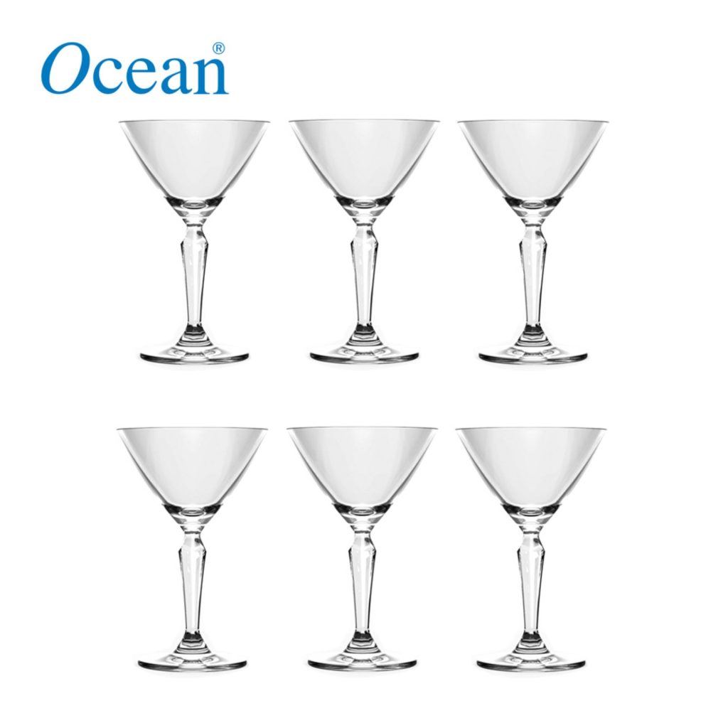 Ocean Glass Connexion Coupe 215 mL / 7 Oz Set of 6 - World Class Concepts Corp. (WCCC)