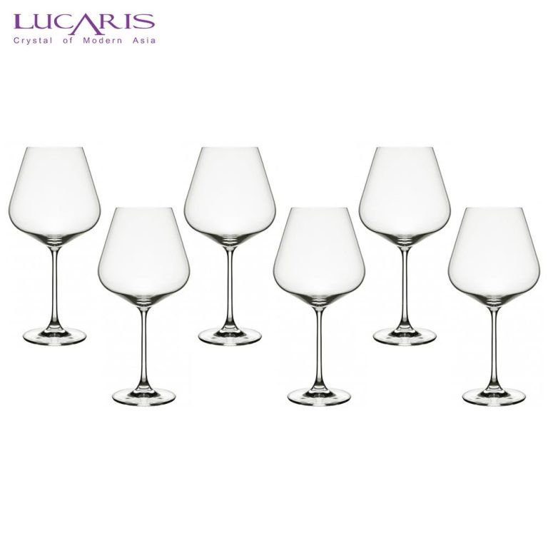 Lucaris Hong Kong Hip Burgundy 31 Oz. / 910 mL Set of 6 - World Class ...