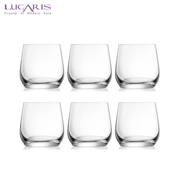 Lucaris Hong Kong Hip Rock 10 Oz. / 285 mL Set of 6 - World Class Concepts Corp. (WCCC)