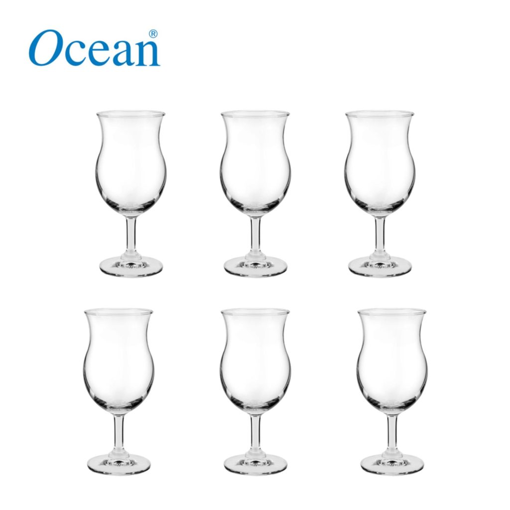 Ocean Glass Cuba Poco Grande 12 1/4 Oz. / 350 mL Set of 6 - World Class ...