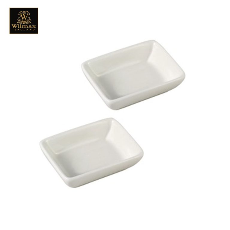 Wilmax England Porcelain Sauce Dish 3" x 2.5" / 8cm x 6cm ( Set of 2 ) - World Class Concepts ...